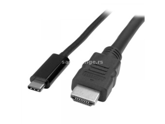 Kabel Type-C muski na HDMI muski 2m crveni