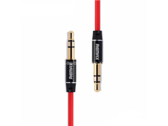 Audio kabel REMAX AUX 3,5mm RM-L200 crveni 2m