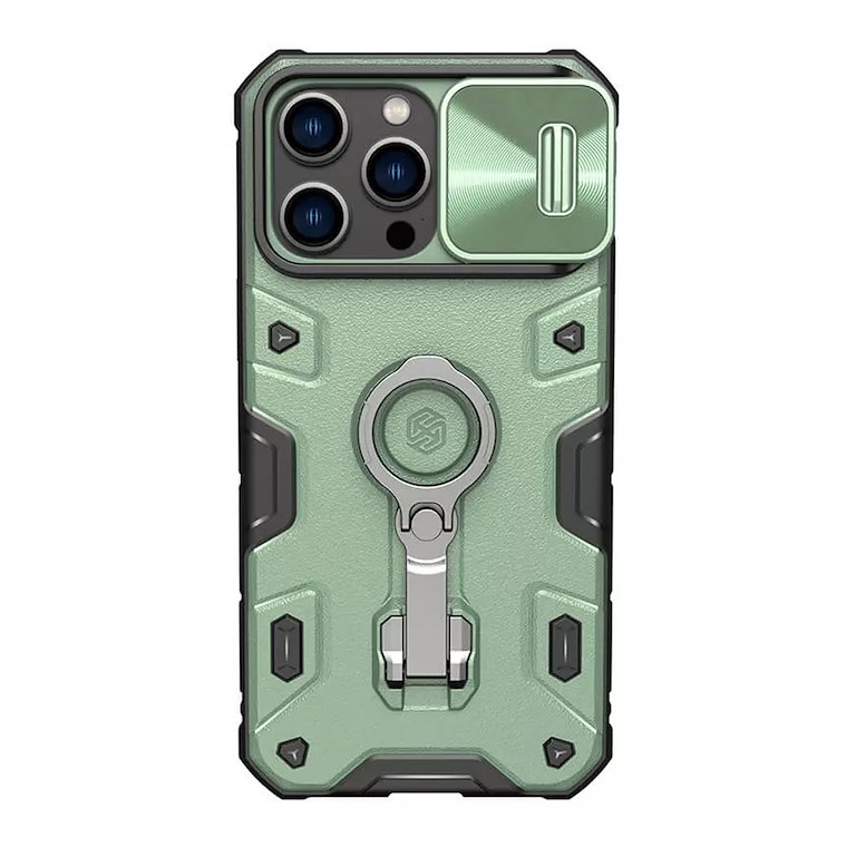 Futrola Nillkin CamShield Armor Pro Magnetic za iPhone 14 Pro Max 6.7 zelena