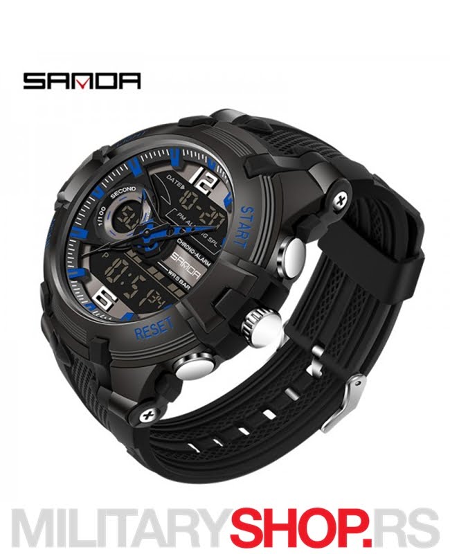 Sportski Muški Sat – Sanda 6015 Blue