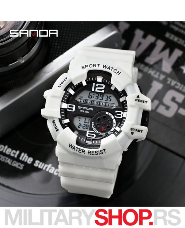Sportski Muški Sat – Sanda 387 White