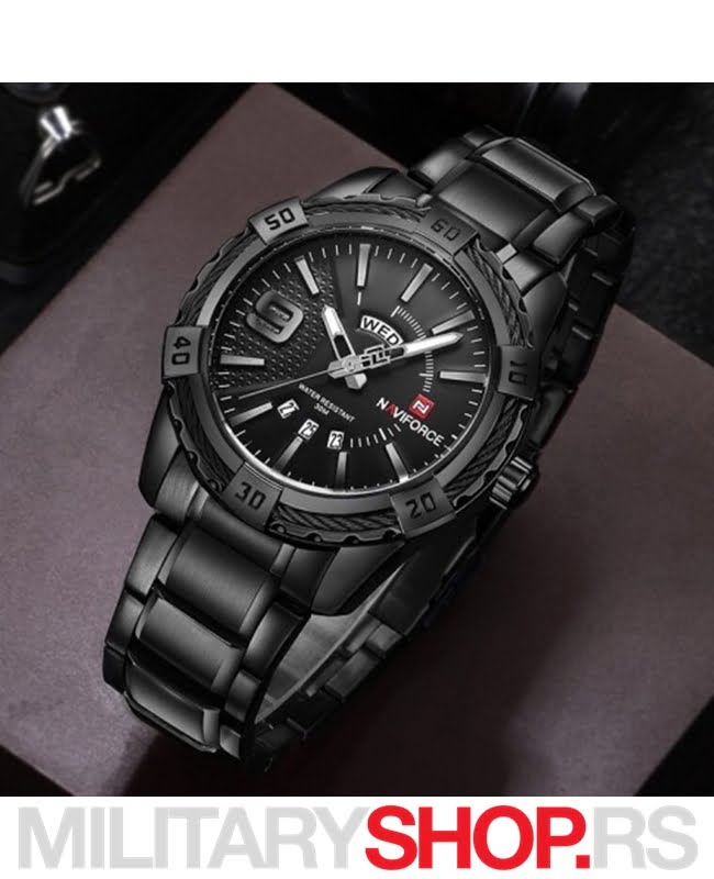 Elegantni Muški Sat – Naviforce 9117M Black