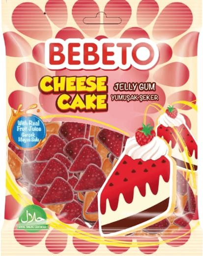 Gumene bombone Cheese Cake 100g BEBETO