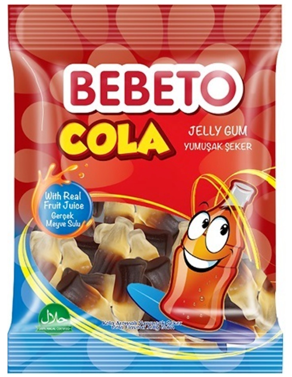 Gumene bombone Cola 100g BEBETO