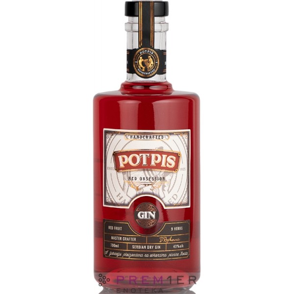 Potpis Gin Red Obsession 0.70l