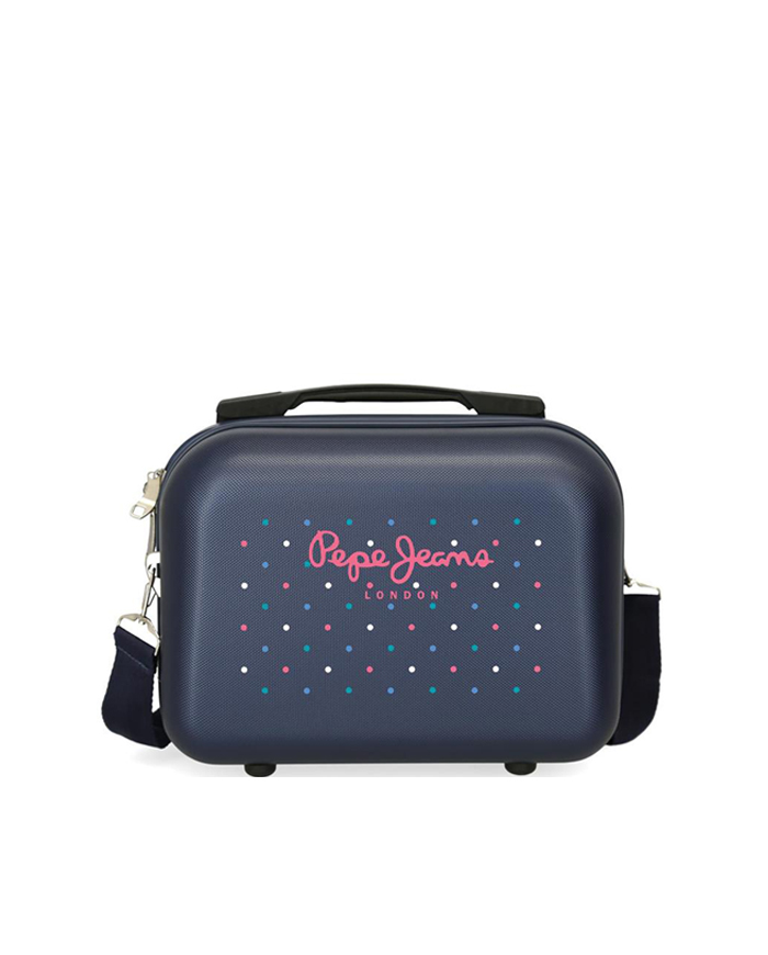 NESESER BEAUTY CASE MOLLY BLUE Pepe Jeans