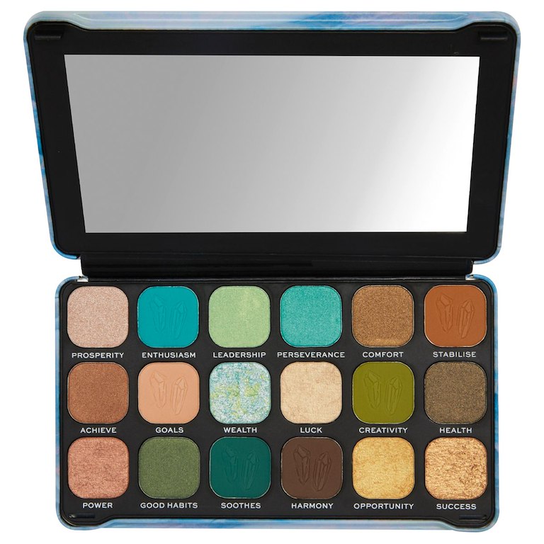 Paleta senki i pigmenata MAKEUP REVOLUTION Forever Flawless Aventurine 19.8g