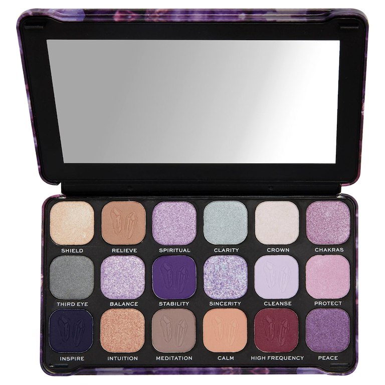 Paleta senki i pigmenata MAKEUP REVOLUTION Forever Flawless Amethyst 19.8g