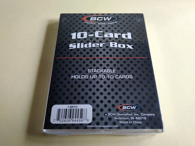 10 Card - Slider Box - Kutija Br.1