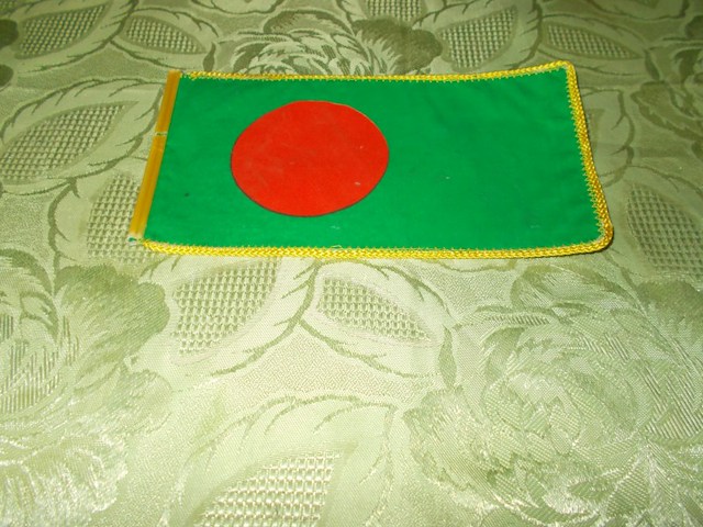 Bangladesh - zastavica dimenzija 21x11 cm