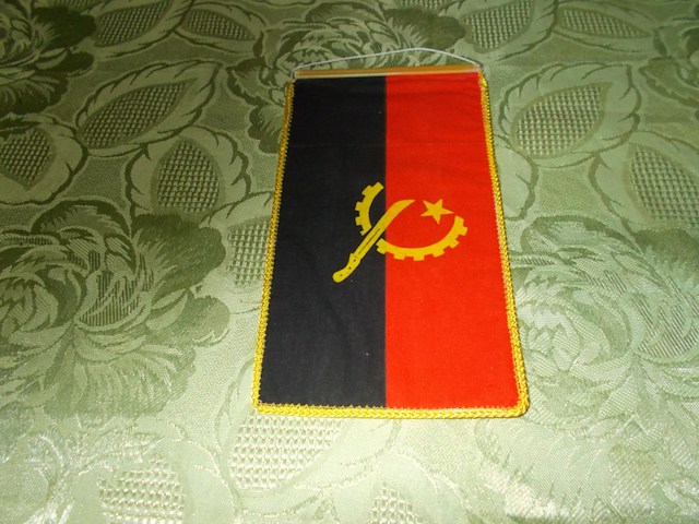 Angola - zastavica dimenzija 21x11 cm