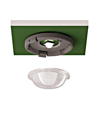 4 LED zamenska sočiva okrugla za ostvetljavanje kružnih povr
primjerene za korištenje sa svjetiljkama sa izmjenjivim lećama