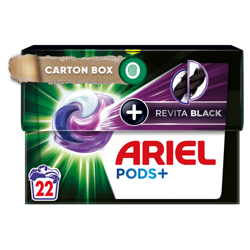 ARIEL Kapsule za pranje veša + Revita Black 22kom, 22 pranja