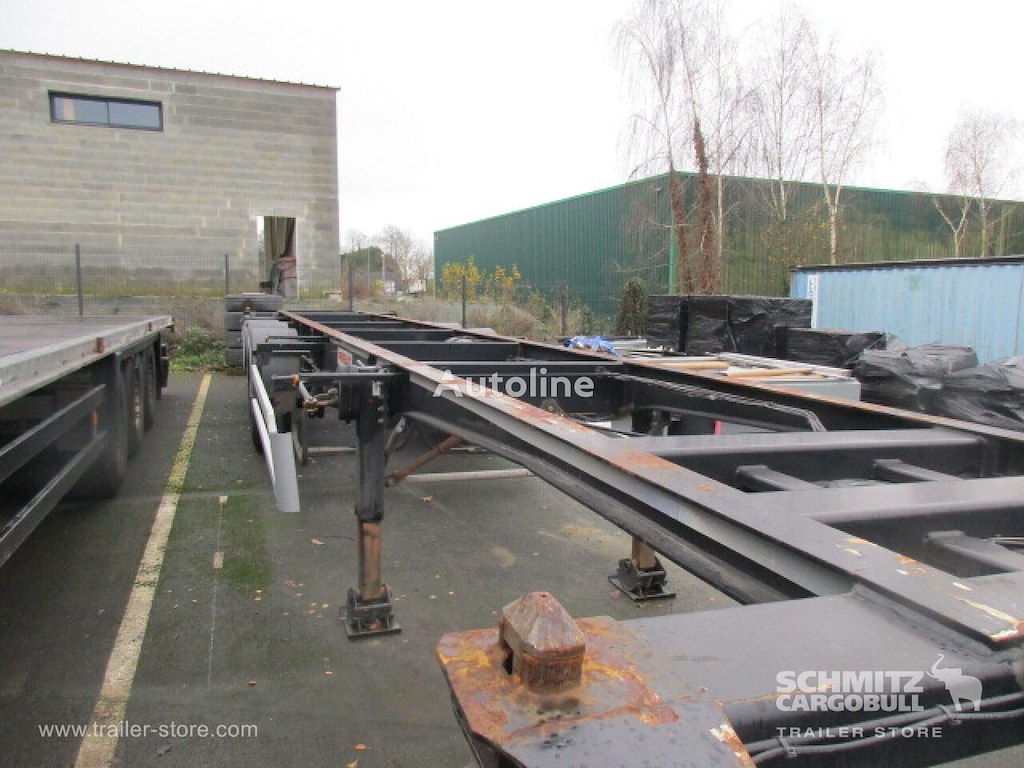 Fruehauf Containerchassis Standard poluprikolica s ceradom