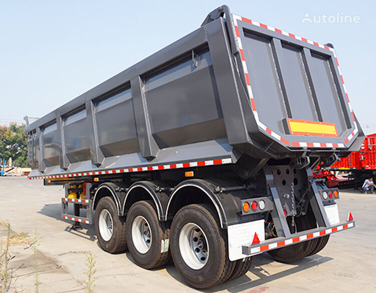 Nova TITAN 3 Axle 50ton Hydraulic Dump Trailer for Sale Price - W poluprikolica kipera