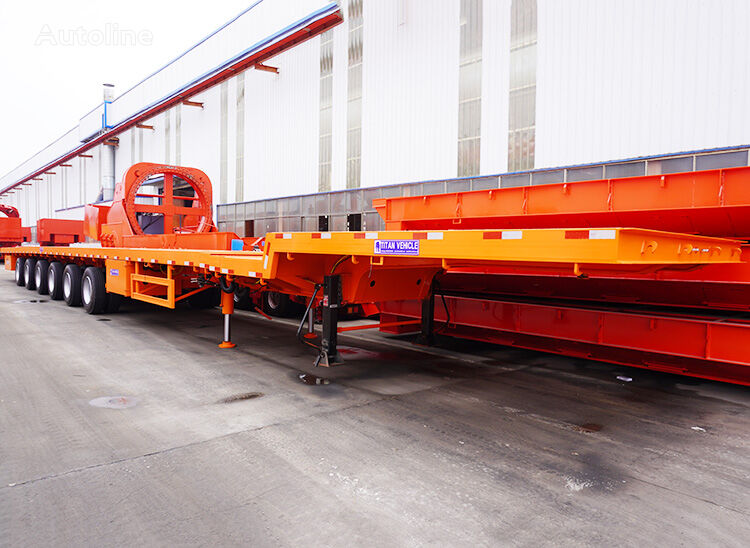 Nova Titan Step Deck Extendable Trailer for Hauling Wind Turbine Blades -F prikolica za građevinske strojeve