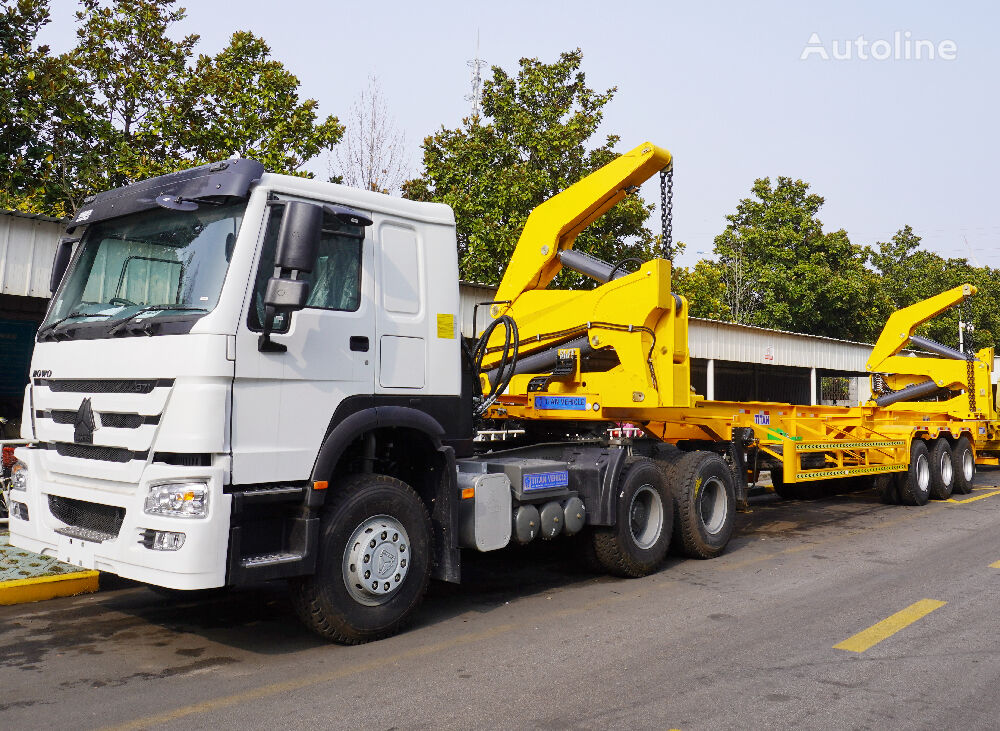 Nova Titan 40 foot Side Loader Container Transport for Sale Manufacturer - prikolica za kontejnere