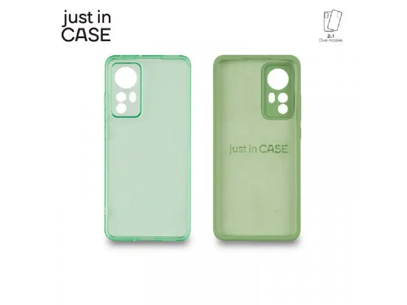 JUST IN CASE 2U1 EXTRA CASE MIX PAKET ZELENI ZA XIAOMI 12