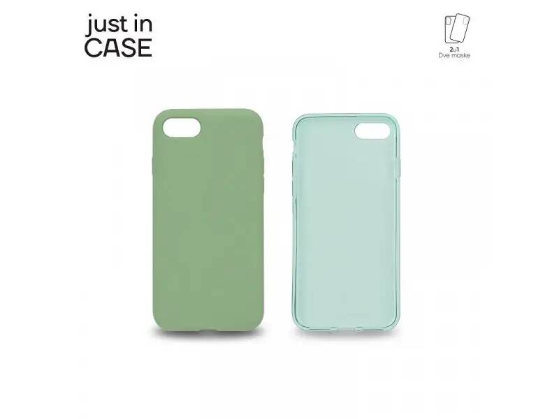 JUST IN CASE 2U1 EXTRA CASE MIX PAKET ZELENI ZA SE2