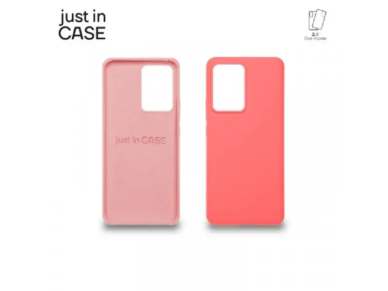 JUST IN CASE 2U1 EXTRA CASE MIX PLUS PAKET MASKI ZA TELEFON PINK ZA XIAOMI 13 LITE