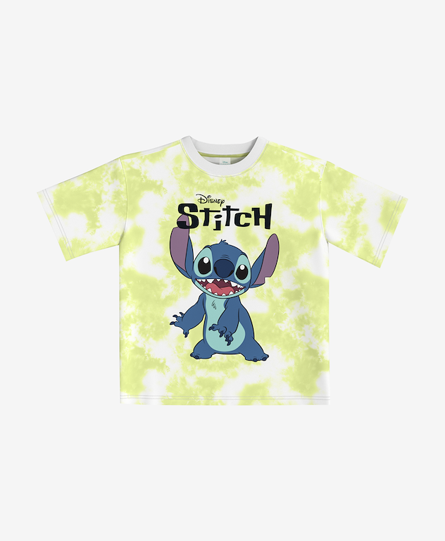 100% pamučna majica sa licenciranim printom Lilo & Stitch
