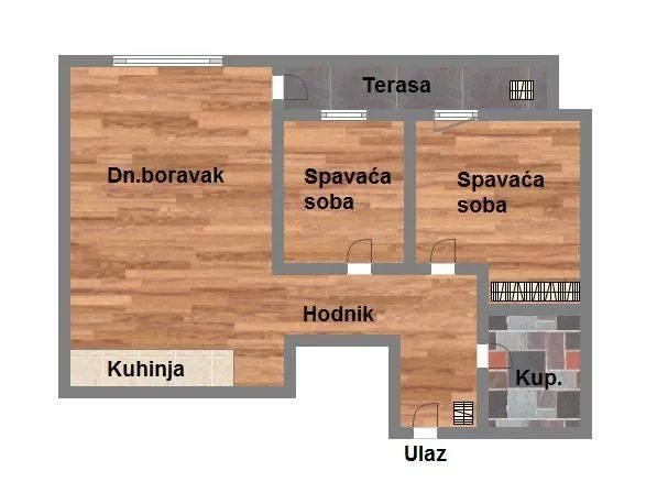 Prodaja, stan, 59m2, Podbara, Novi Sad, Novi Sad