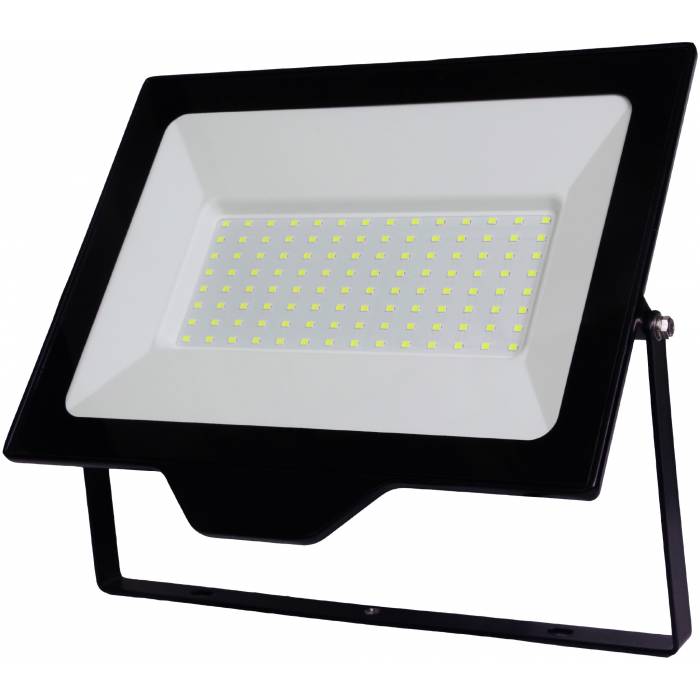 LED reflektor SMD 100lm/W Slim 100W 6400K CW 10000lm crna