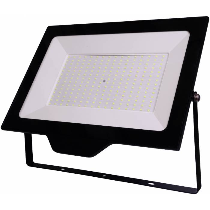 LED reflektor SMD 100lm/W Slim 150W 6400K CW 15000lm crna