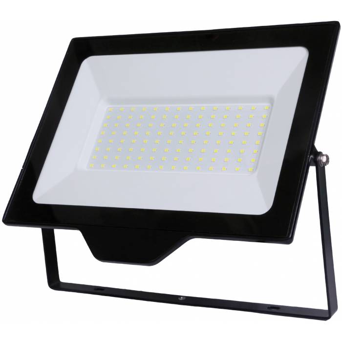 LED reflektor SMD 100lm/W Slim 100W 4000K NW 10000lm crna