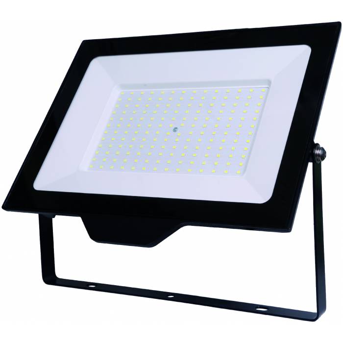 LED reflektor SMD 100lm/W Slim 150W 4000K NW 15000lm crna