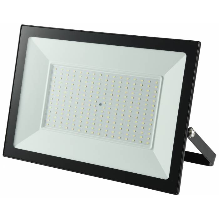 LED reflektor SMD Value Slim 200W 4000K NW 16000lm crna