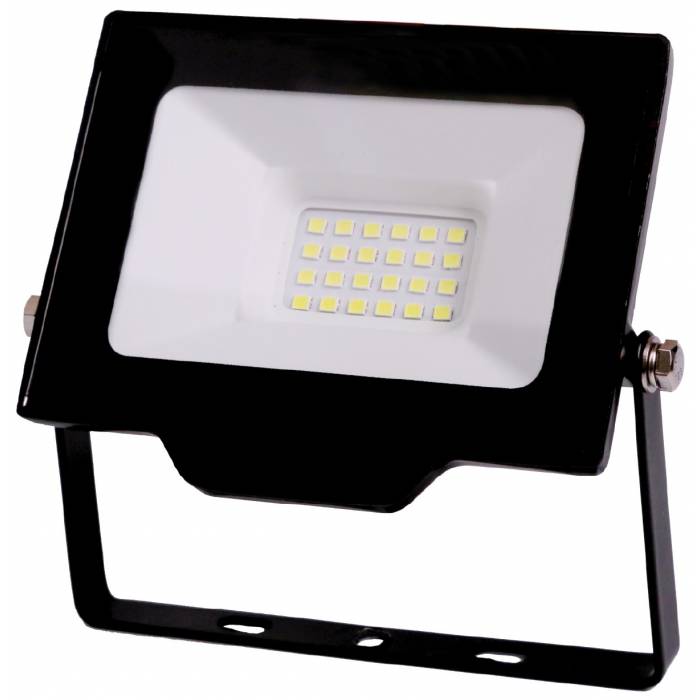 LED reflektor SMD 100lm/W Slim 20W 6400K CW 2000lm crna