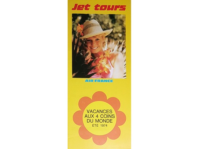 Brošura `JET TOURS - AIR FRANCE`