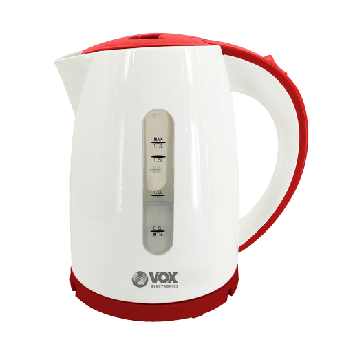 VOX Kuvalo za vodu WK 1899 Bela/Crvena, 1.7 l, 2200 W