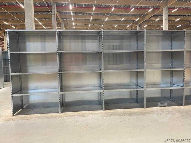 Stalak za skladištenje polica
Stow Stowshelf / Ständer: 2250x600mm / Regallänge: 6,01 lfm. / 4 Ebenen + Boden