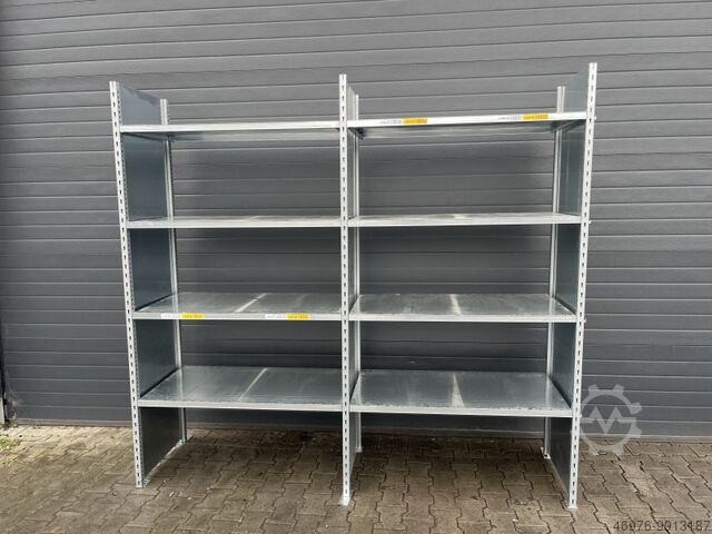 Stalak za skladištenje polica
Stow Stowshelf / Ständer: 2250x600mm / Regallänge: 2,43 lfm. / 4 Ebenen + Boden