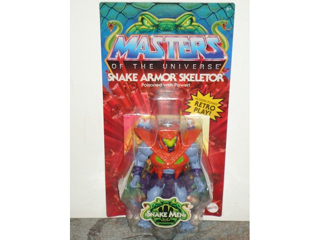 Masters of the Universe Origins - Snake Aromr Skeletor