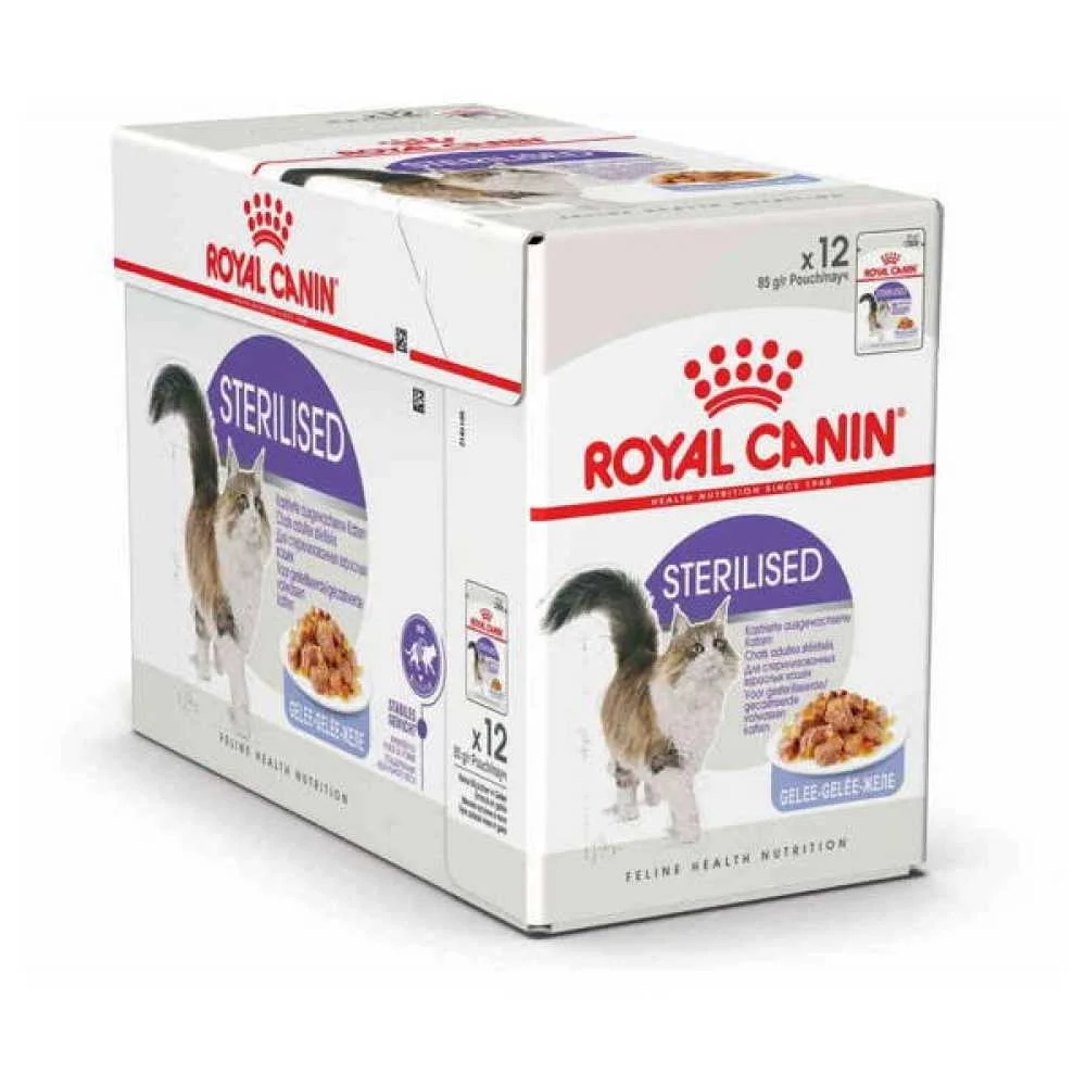 Royal Canin kesice Sterilised - žele 12x85g