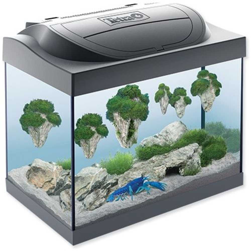 Tetra Akvarijum Start Line LED Cray Black 30l