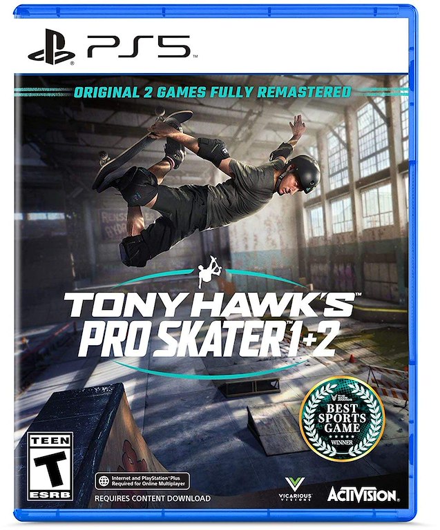 PS5 Tony Hawk’s Pro Skater 1 and 2