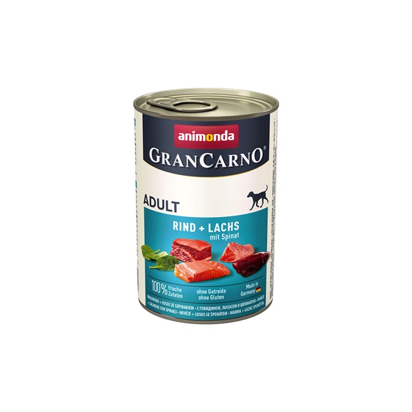 Animonda Gran Carno Adult Govedina, Losos i Spanać 400g