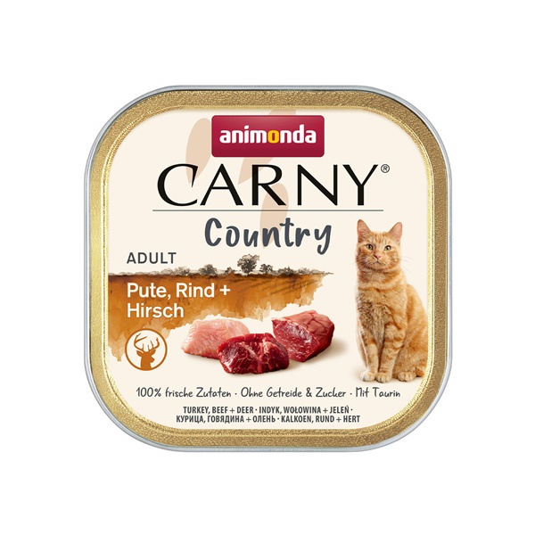 Animonda Carny Country Adult Govedina, Ćuretina i Jelen 100g