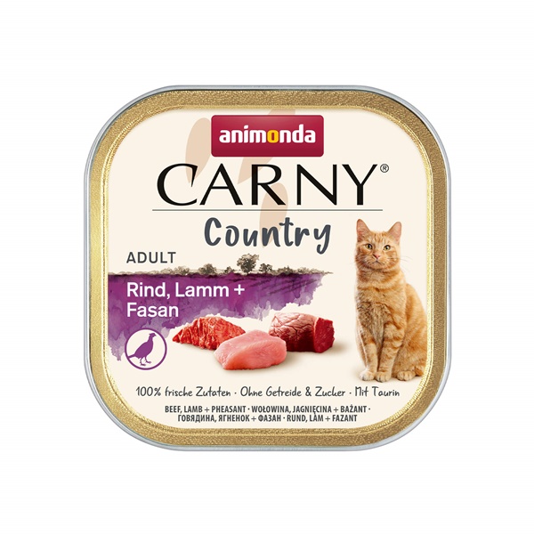 Animonda Carny Country Adult Govedina, Jagnjetina i Fazan 100g