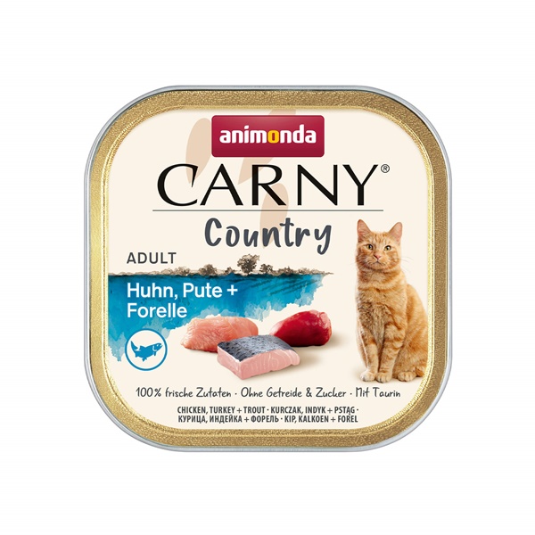 Animonda Carny Country Adult Piletina, Ćuretina i Pastrmka 100g