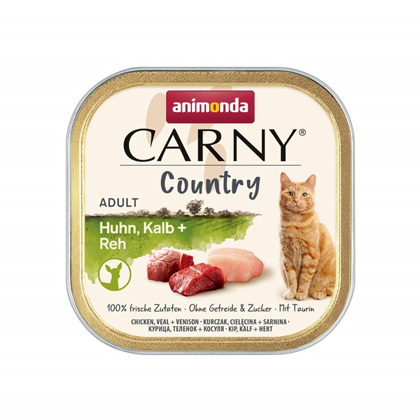 Animonda Carny Country Adult Piletina, Teletina i Divljač 100g
