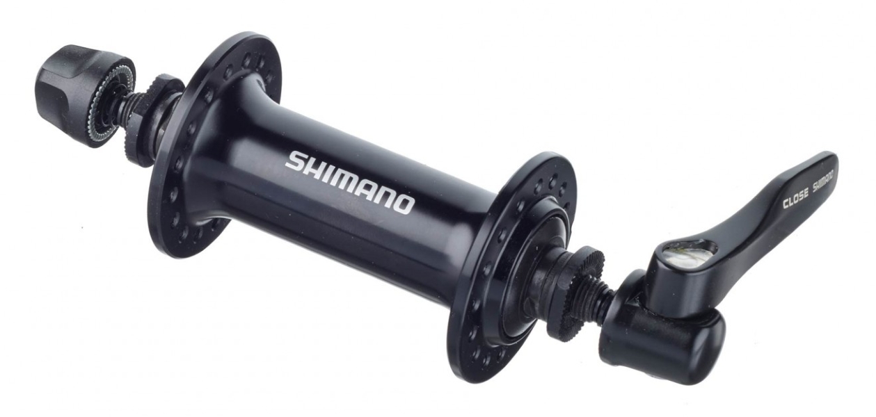 NABLA PREDNJA SHIMANO HB-RS400, 36H, OLD 100MM, AXLE 108MM, QR 133MM, BLACK