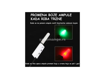 Svetlece ampule za nocno pecanje (5 komada)