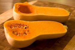 Stuffed butternut squash