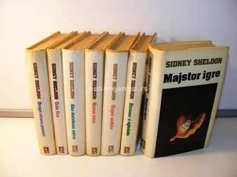 SIDNEY Sheldon 1-7 komplet Sidni Šeldon