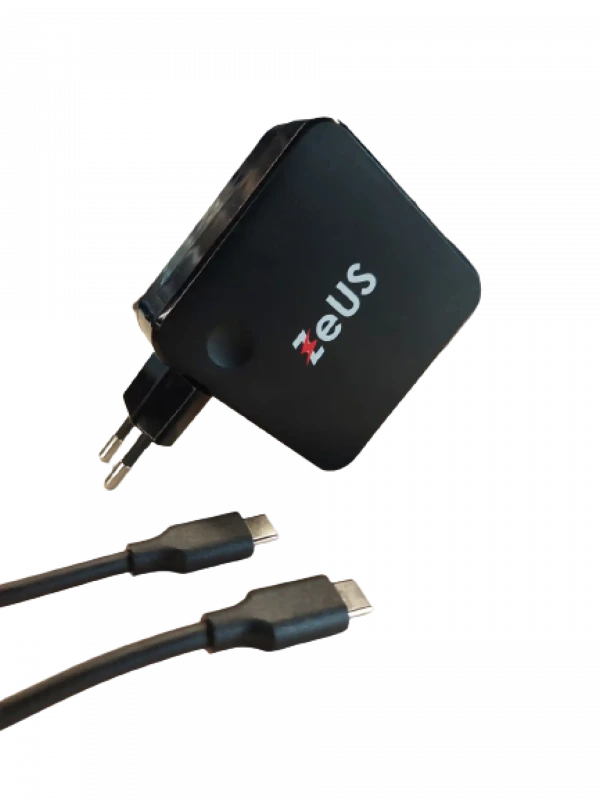 Punjač univerzalni ZEUS ZUS-NB65 PDC USB-C 65W za laptop,tablet,smart phone